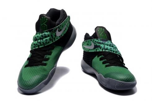 Nike Kyrie II 2 Green Black Tie Dye Men Shoes 819583 209 - Sepwear