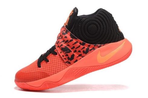 Nike Kyrie II 2 Inferno Bright Crimson Atomic Orange Black Tie Dye ...
