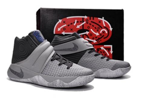Nike Kyrie II 2 Wolf Grey Blue Men Shoes Basketball Sneakers 819583-004 ...