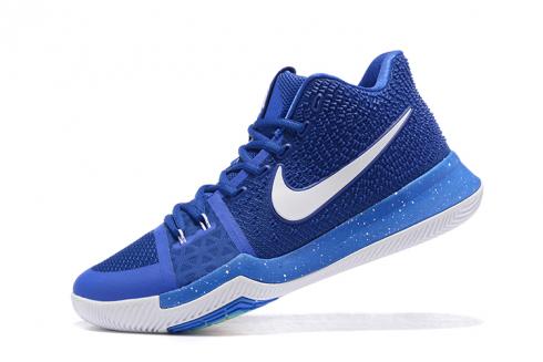 Nike Zoom Kyrie III 3 Men Basketball Shoes Royal Blue White - Nike ...