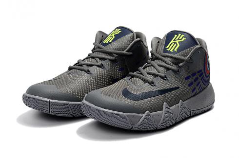 Nike Kyrie 4 Men Basketball Shoes Wolf Grey All - Nike Kyrie 4 - Sepcleat