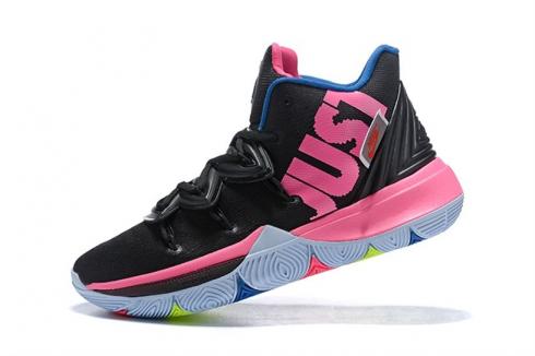 Nike Kyrie 5 EP Black Green Pink Just Do It AO2918-003 - Nike Kyrie 5 ...