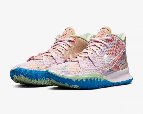 Nike Zoom Kyrie 7 EP Regal Pink Hemp Honeydew White CQ9327-600 - Nike ...