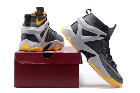 Nike Ambassador VIII Basketball Lebron James Dark Grey Silver Maize ...