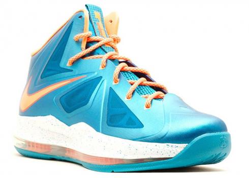 Nike Lebron 10 Gs Turquoise Neo Citrus Bright Wndchll turquoise Bltc ...