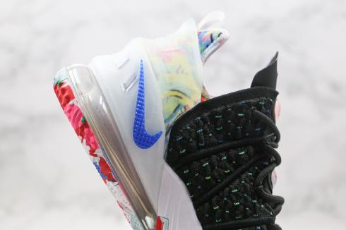 Nike LeBron 18 Low EP Multicolor Black Multi Color White CQ9284-002 ...