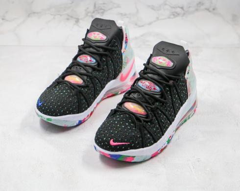 Nike LeBron 18 Low EP Multicolor Black Multi Color White CQ9284-002 ...