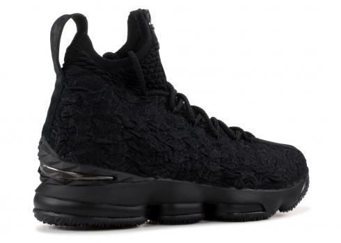 Lebron XV Perf Suit Of Armor Black Silver Metallic AJ3936-001 - Zoom ...