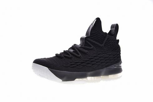Nike Lebron 15 Xv Pe Ohio State University Triple Black White ...