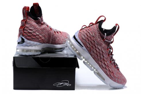 Nike Zoom Lebron XV 15 EP QS PRM Wine Red 897649-201 kith ronnie fieg ...