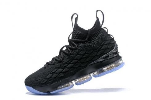 Nike Zoom Lebron XV EP LBJ15 All Black 897648-001 - Zoom Lebron XV 15 ...