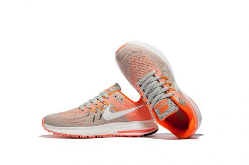 Nike Zoom Winflo 2 Light Orange Grey Women Running Shoes Sneakers ...