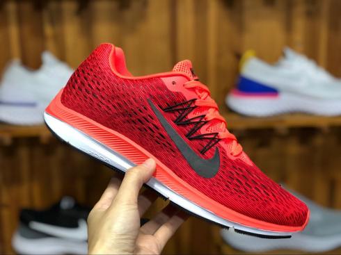 Nike Zoom Winflo 5 Red Black Mens Running Shoes AA7406-600 - Zoom ...