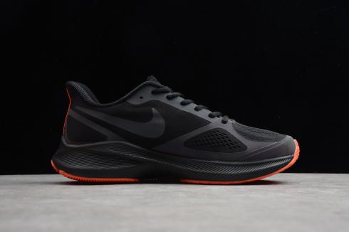 Nike Air Zoom Winflo 7X Black Orange Breathable CJ0291-908 - Zoom ...