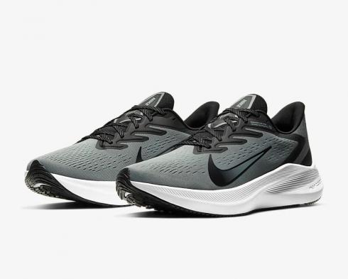 Nike Air Zoom Winflo 7 Core Black Cloud White Grey CJ0291-003 - Zoom ...