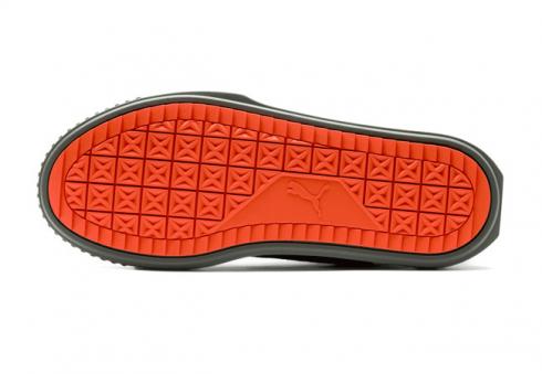 Puma Breaker Mesh Fight Or Flight Black Leather Mens Trainers 366987-01 ...