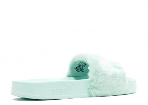 Puma Fur Slide Wns Fenty Silver Bay 365772-01 - Puma Shoes - Sepcleat