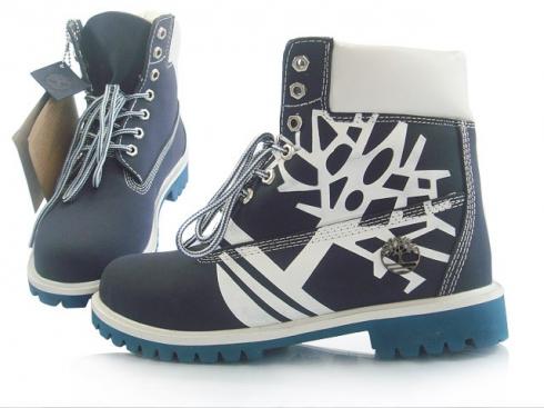 Black White Timberland Custom Boots For Men - Timberland Shoes - Sepcleat