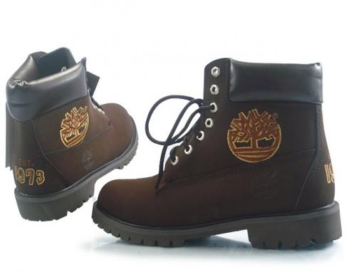 Mens Timberland Custom Varsity Boots Brown - Timberland Shoes - Sepcleat