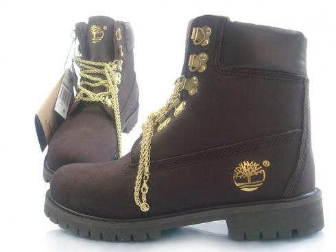 Timberland Men Custom 6-inch Premium Boots Brown Gold - Timberland ...