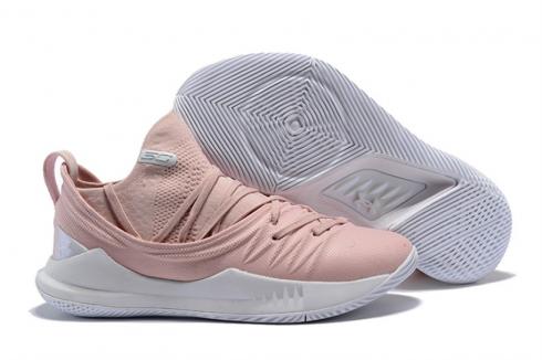 UA Curry 5 Under Armour Curry 5 Pink White 3020657-601 - UA Curry 5 Low ...
