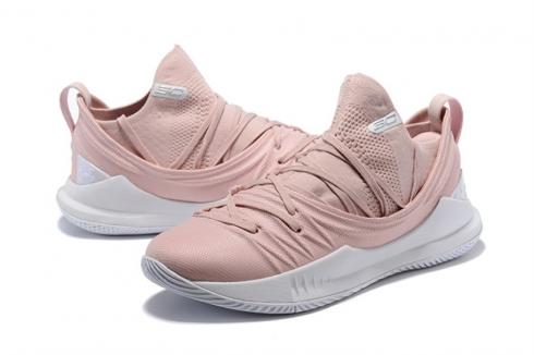 UA Curry 5 Under Armour Curry 5 Pink White 3020657-601 - UA Curry 5 Low ...
