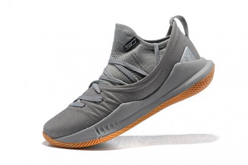 Under Armour UA Curry V 5 Low Men Basketball Shoes Cool Grey - UA Curry ...
