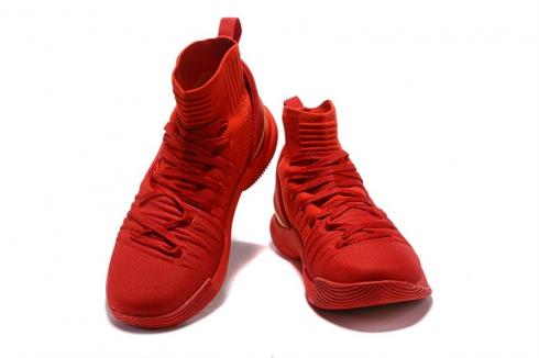UA Curry 5 Under Armour Curry 5 High Red 3020677-600 - UA Curry V 5 ...