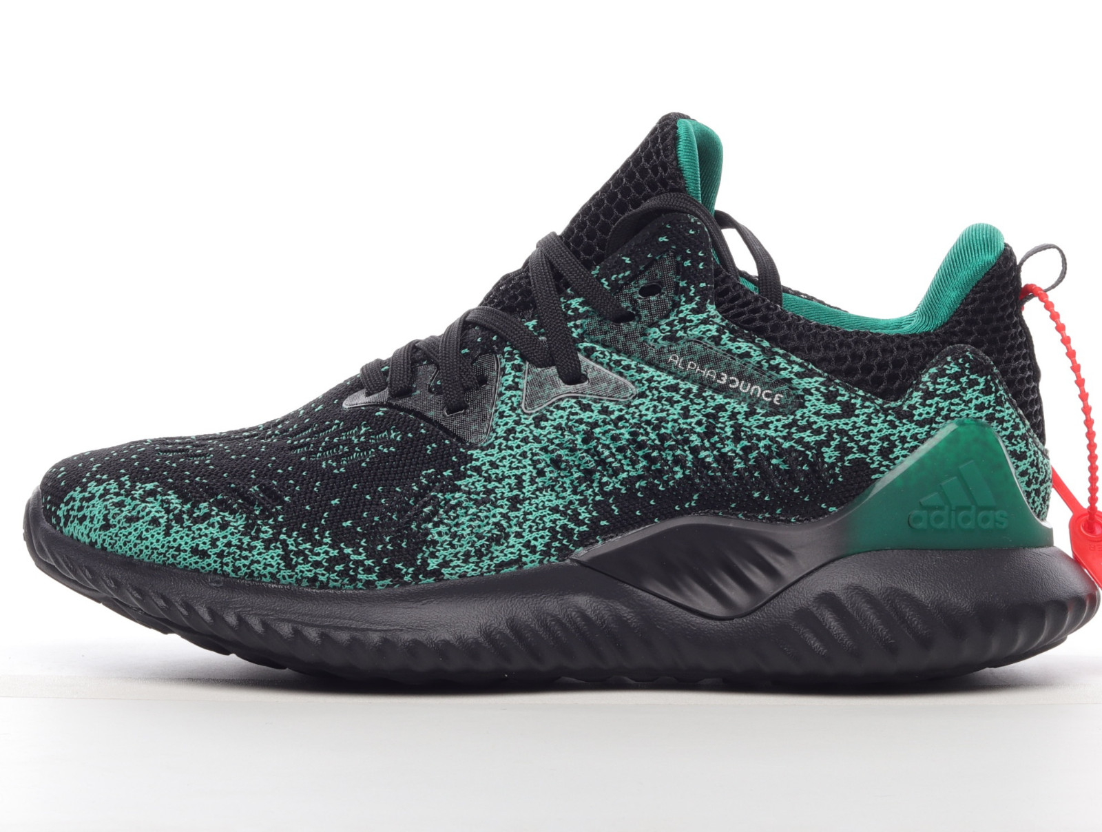 Adidas Alphabounce Beyond Core Black Green AC8266 - Other Adidas - Sepcleat