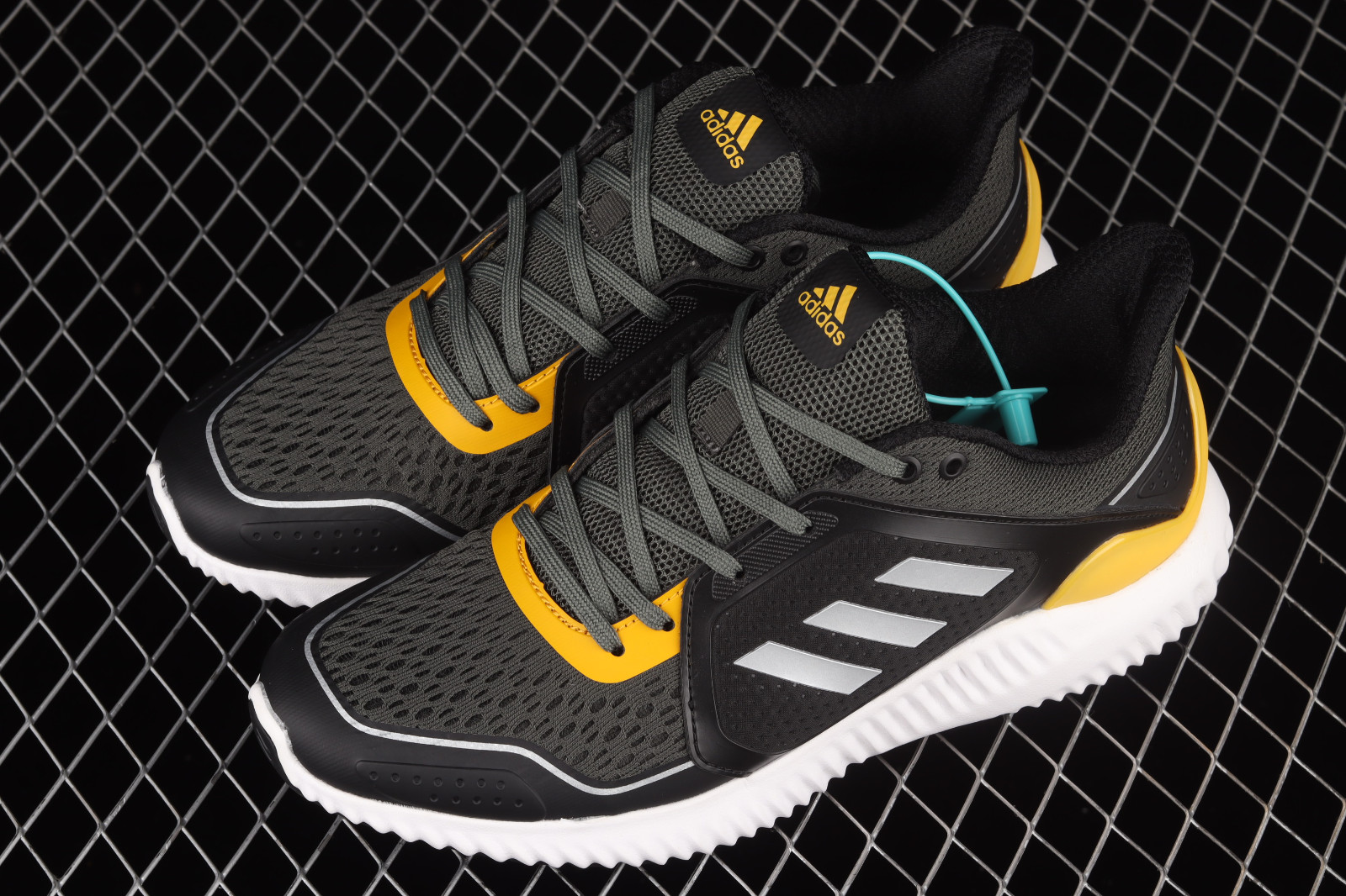 Adidas Clima Warm Bounce Irid Core Black Yellow Cloud White EG9524 ...