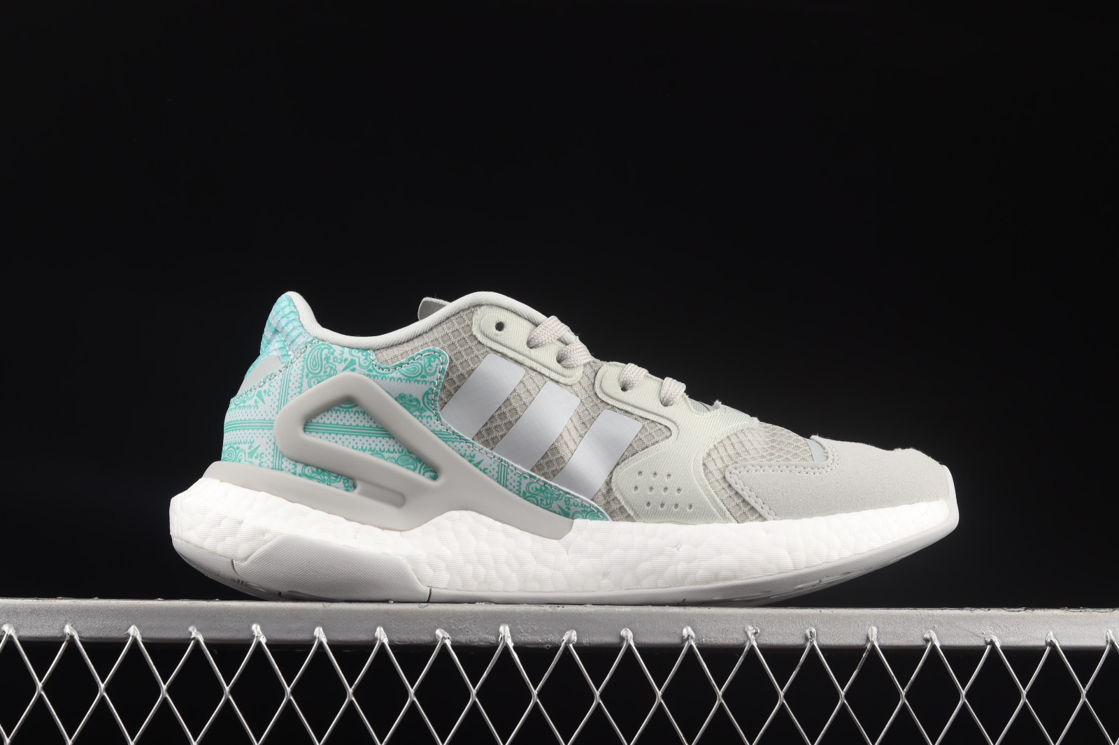Adidas Day Jogger 2020 Boost Cloud White Grey Green FW4539 - Other ...