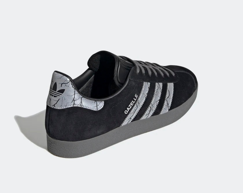 Adidas Gazelle Star Wars The Mandalorian Darksaber Core Black Silver ...