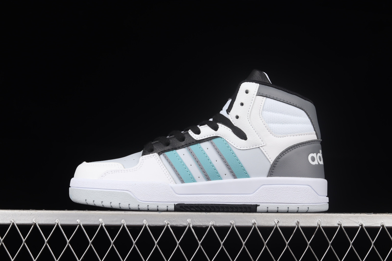 Adidas NEO Entrap Mid Cloud White Blue Dark Grey GX3794 - Other Adidas ...