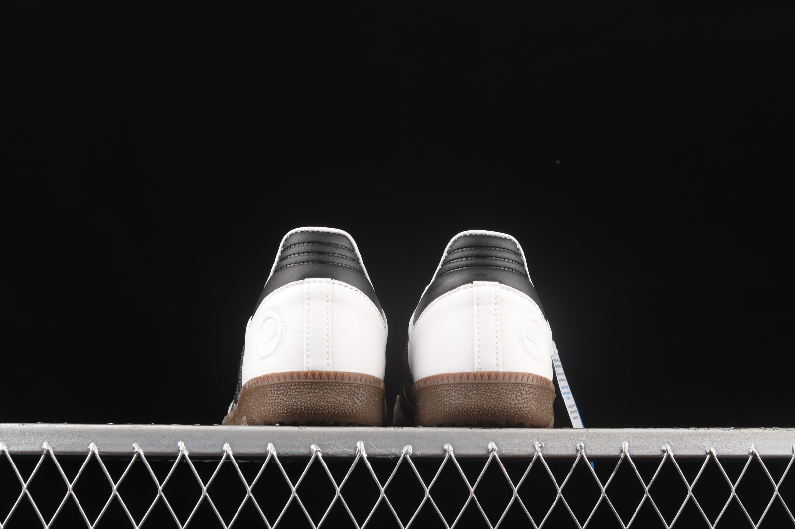 Adidas Originals Samba Vegan Cloud White Core Black Metallic Gold ...