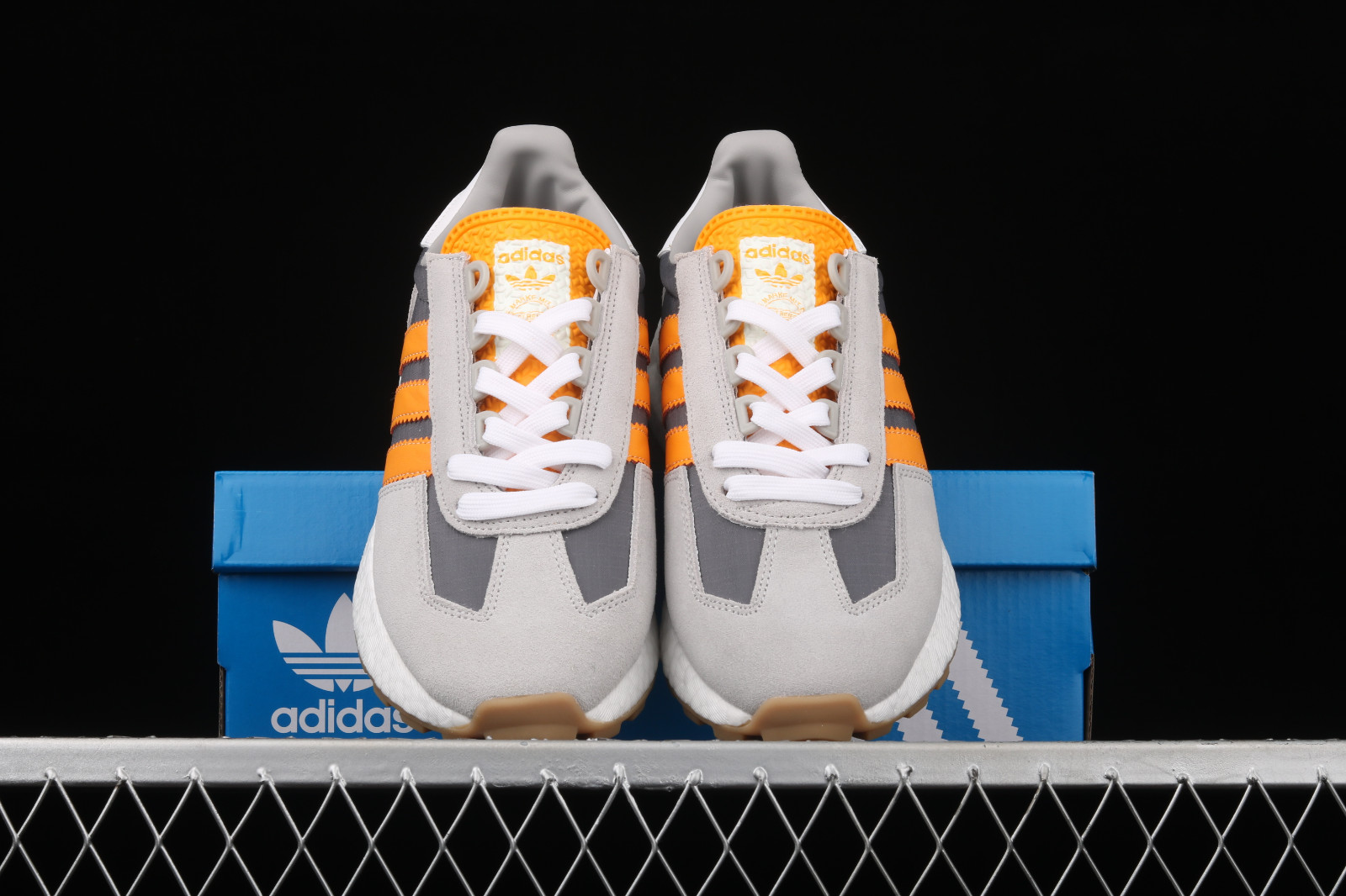 Adidas Racing 1 Boost Prototype Grey Orange Cloud White Q47354 - Other ...
