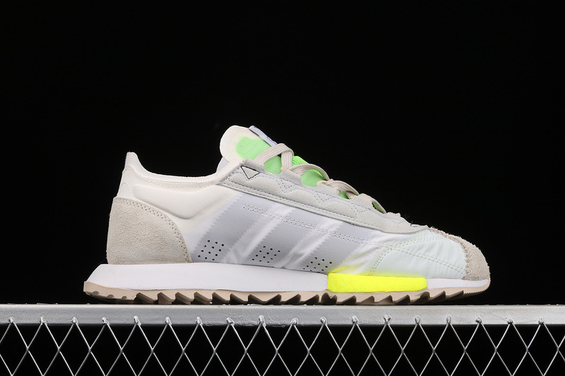 Adidas SL 7600 Boost Clolud White Grey Yellow Green FW0138 - Other ...