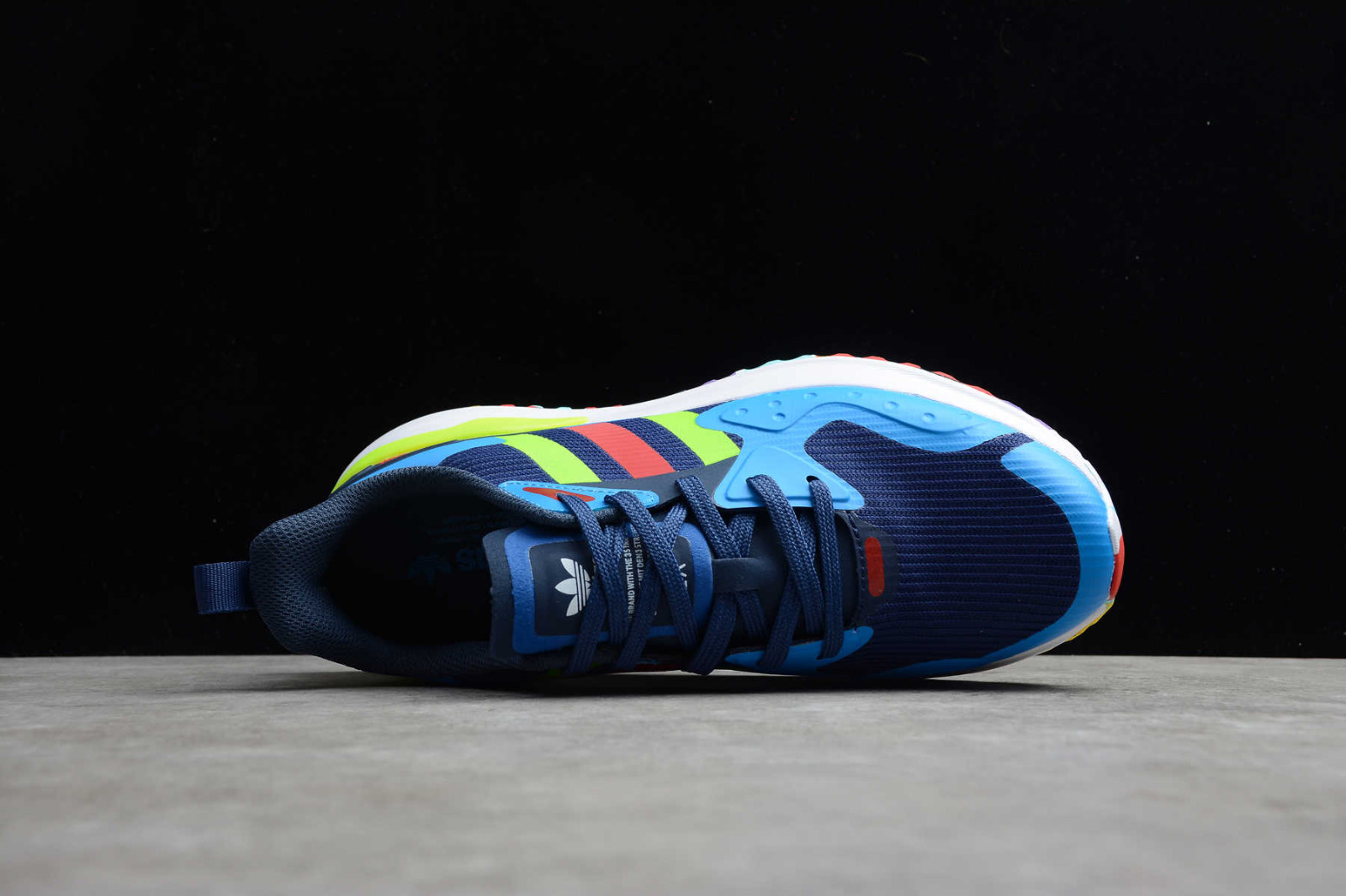 Adidas X PLR Blue Cloud White Green Solar Red Multi-Color Shoes EE7651 ...