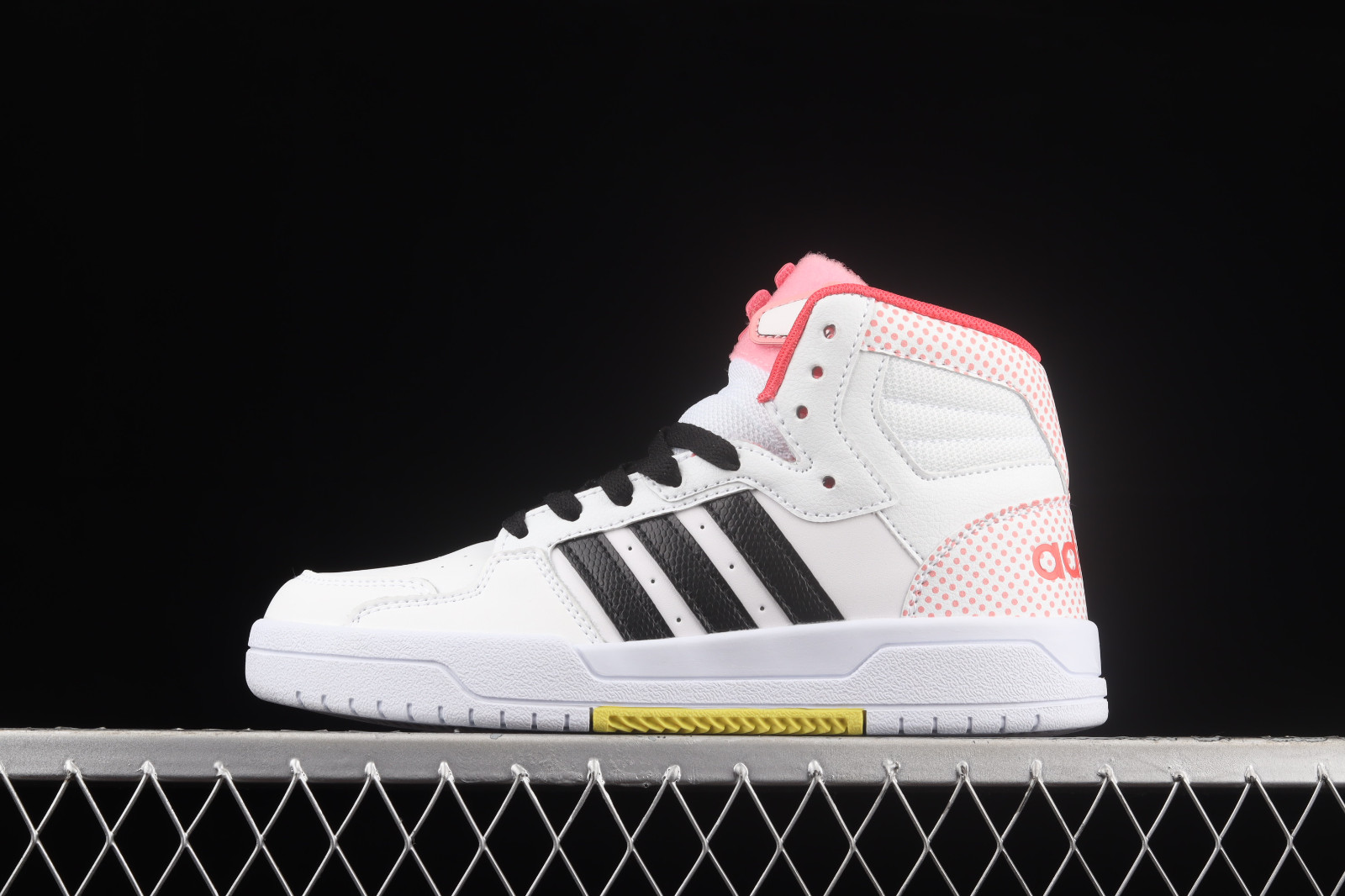 Adidas neo Entrap Mid Cloud White Red Core Black FW7024 - Other Adidas ...