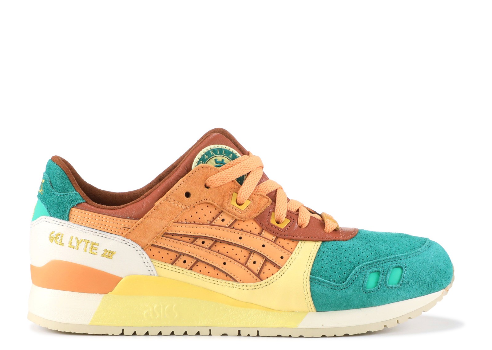 Asics Gel-lyte Iii 24 Kilates Collaboration Earth Shady Gold Glade ...