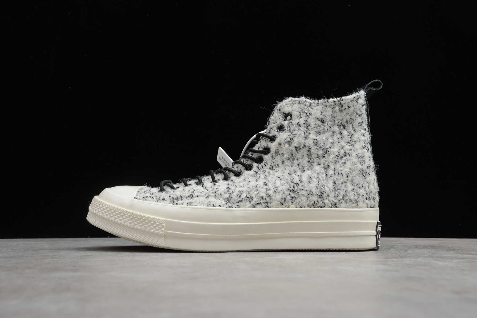 Converse Chuck Taylor All-Star 70 Hi Boucle Wool White Black 166132C ...