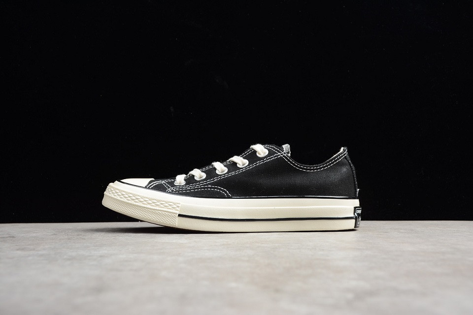 Converse Chuck Taylor All Star 70 OX Low Black White 144757C - Converse ...