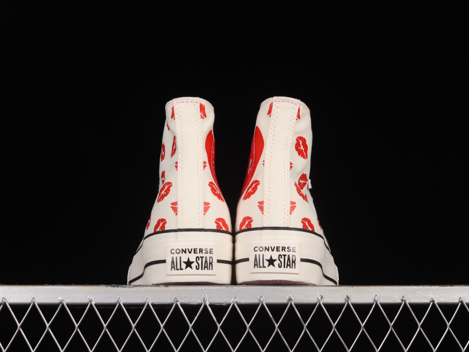 Converse Chuck Taylor All Star Lift Plat Form White Red A03520C ...