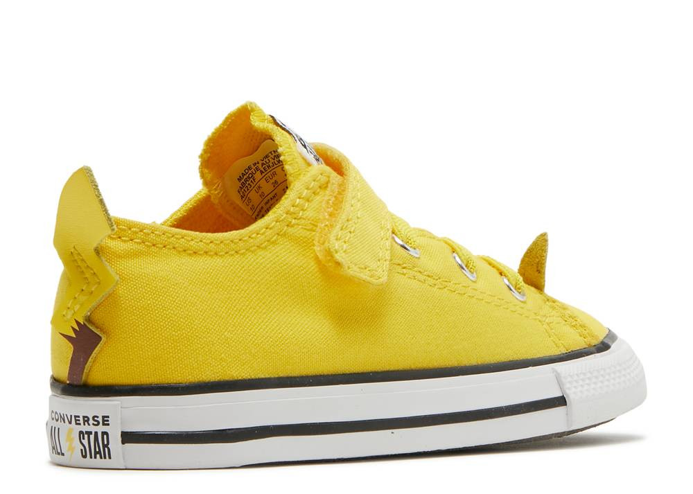 Converse Pokemon X Chuck Taylor All Star Easyon Low Td Pikachu Vibrant ...