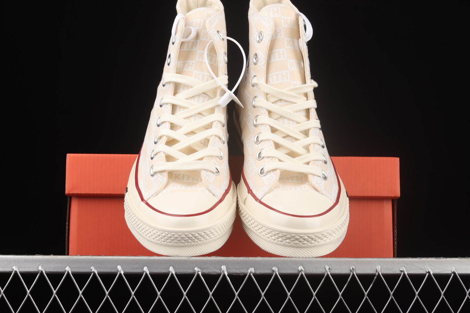 Kith x Converse Chuck Taylor All Star 70 Hi White Monogram 165523C ...