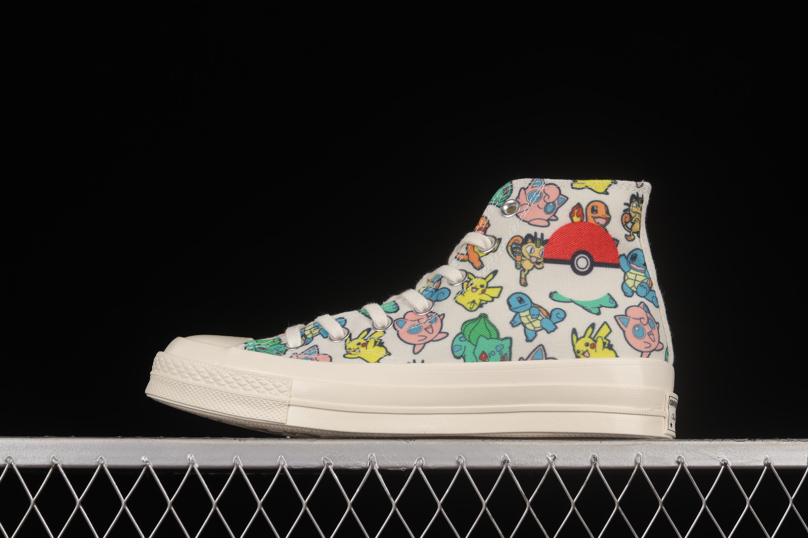 Pokémon x Convers Chuck Taylor All Star 70s Hi White Multi A01652C ...