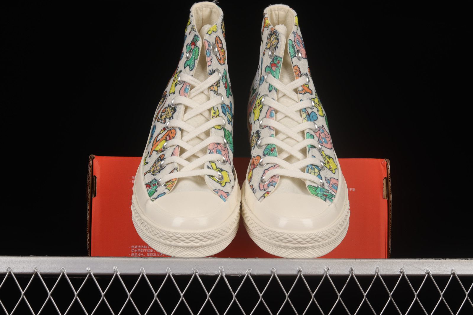 Pokémon x Convers Chuck Taylor All Star 70s Hi White Multi A01652C ...