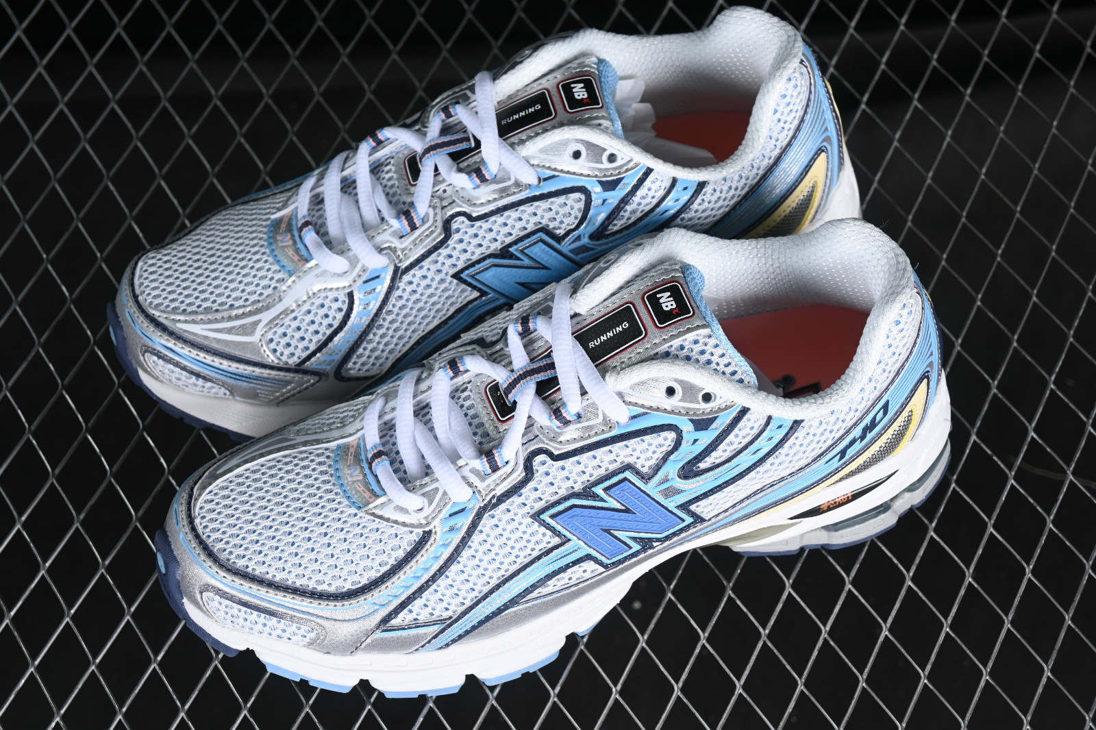 New Balance 740 Made In UK Blue Silver MR740BS New Balance Shoes