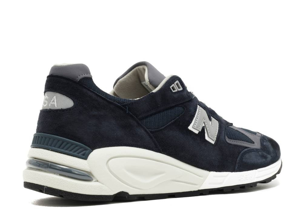 New Balance 990v2 Made In Usa Navy White Grey M990NV2 - New Balance ...