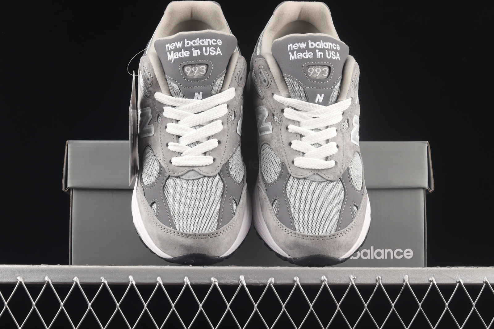 New Balance 993 Made In USA Narrow Grey White MR993GL - New Balance ...