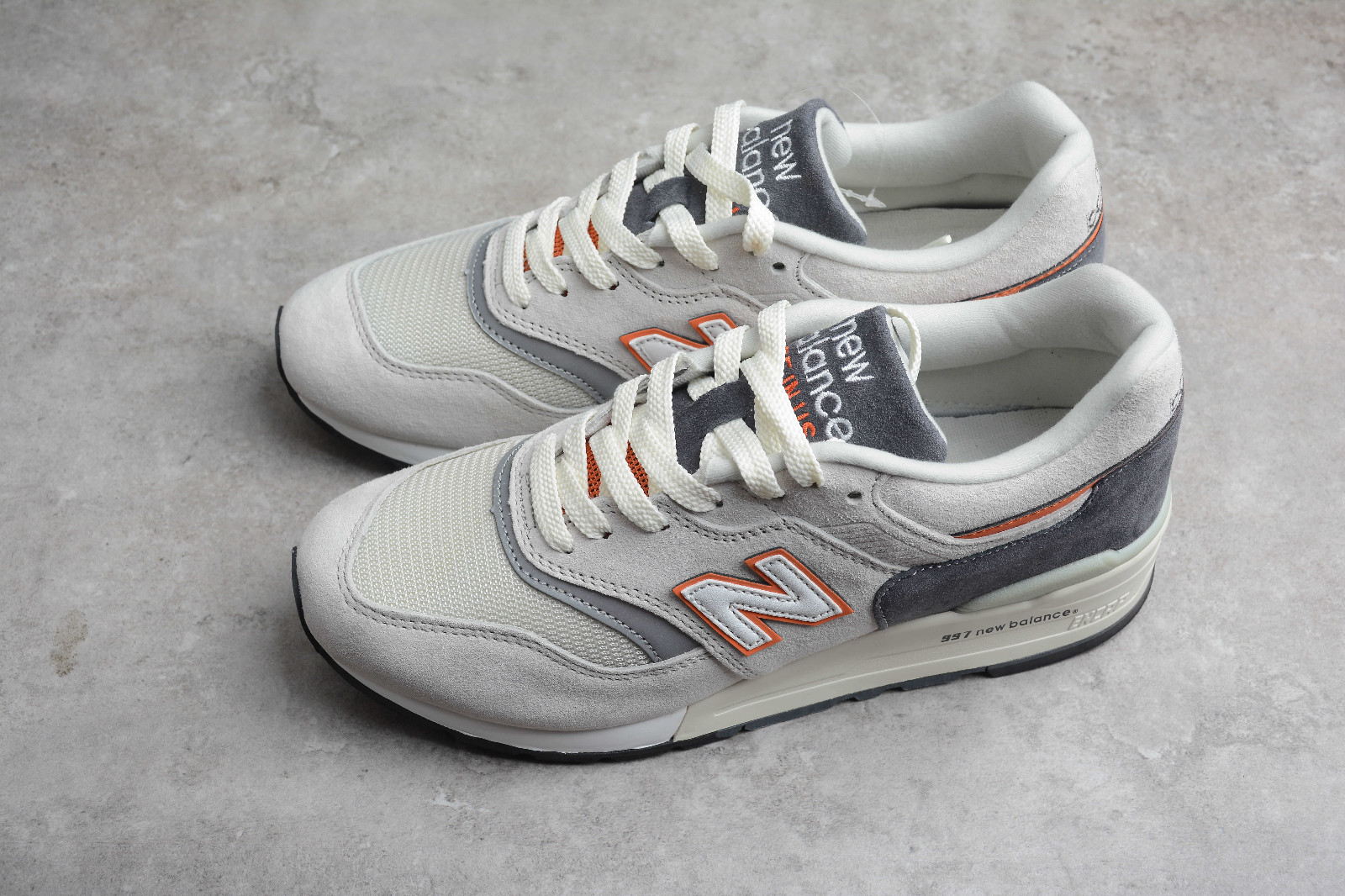 New Balance 997 Explore by Sea Made In The USA Grey Orange M997CSEA - New Balance Shoes - Sepgoal